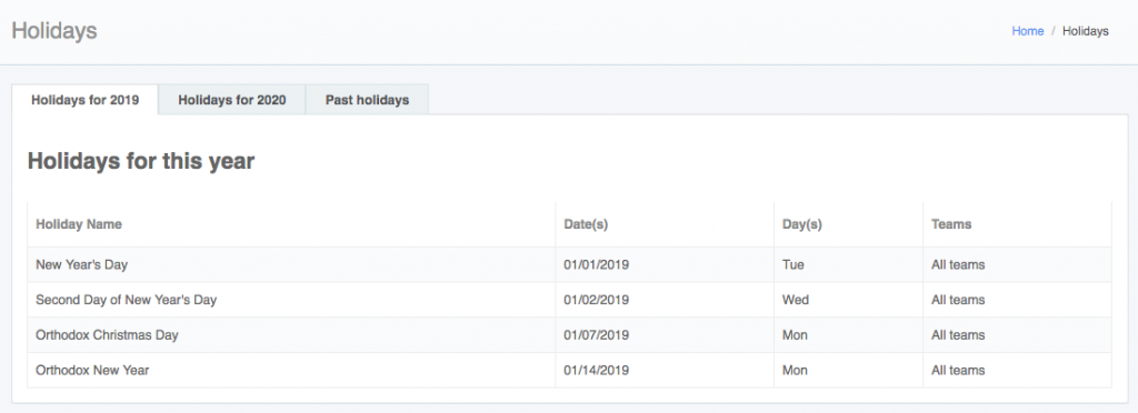 Employee Vacation Tracker for Small Teams - Vacation Tracker