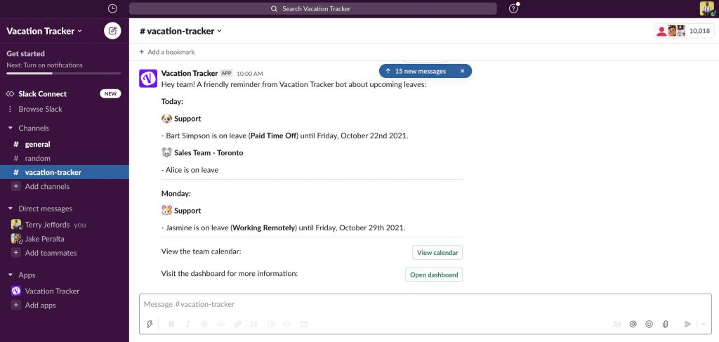 5 Benefits of Using Vacation Tracker In Slack - Vacation Tracker