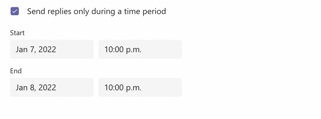 How To Set An OOO Message in Microsoft Teams - Vacation Tracker