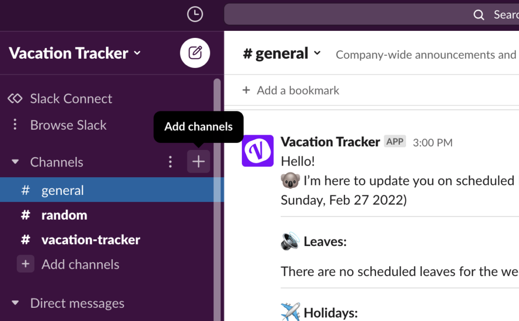 How To Use Slack Connect For Shared Channels - Vacation Tracker