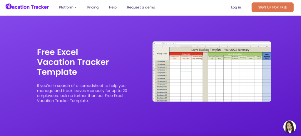 How To Track PTO Accruals In Excel - Vacation Tracker