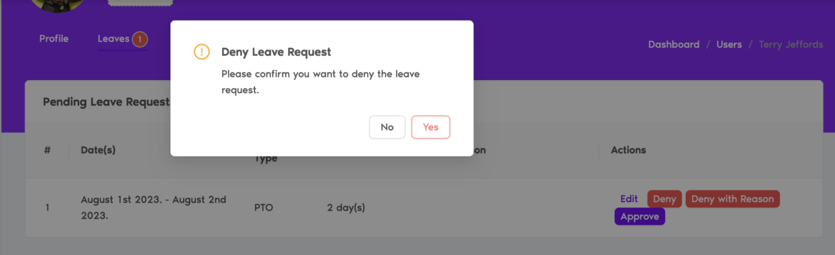 How to Reject Employee Leave Request (With Sample) - Vacation Tracker